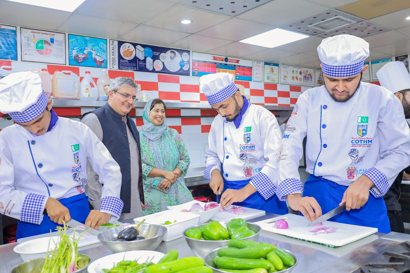 PEEF CEO Visits COTHM Lahore to Strengthen Educational Collaboration - HP